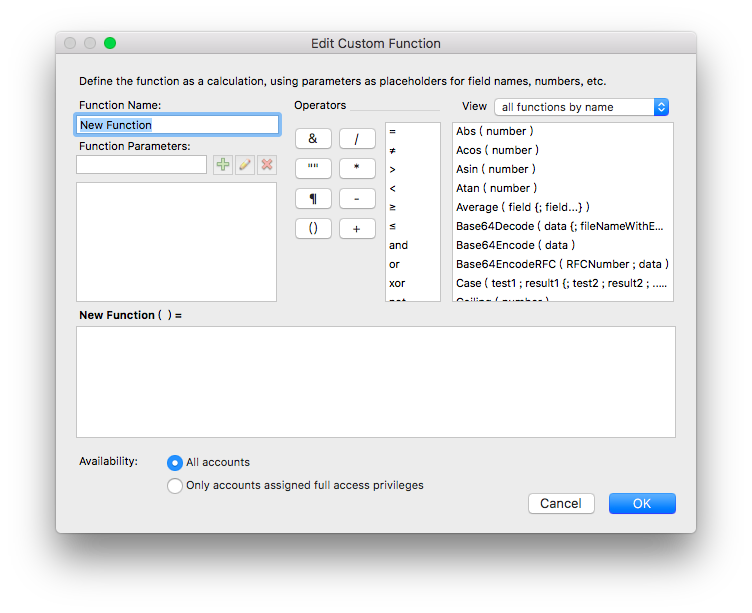 [FileMaker] Custom Function 導入與應用，以 NumToCText 函數為例 – FileMaker 小子